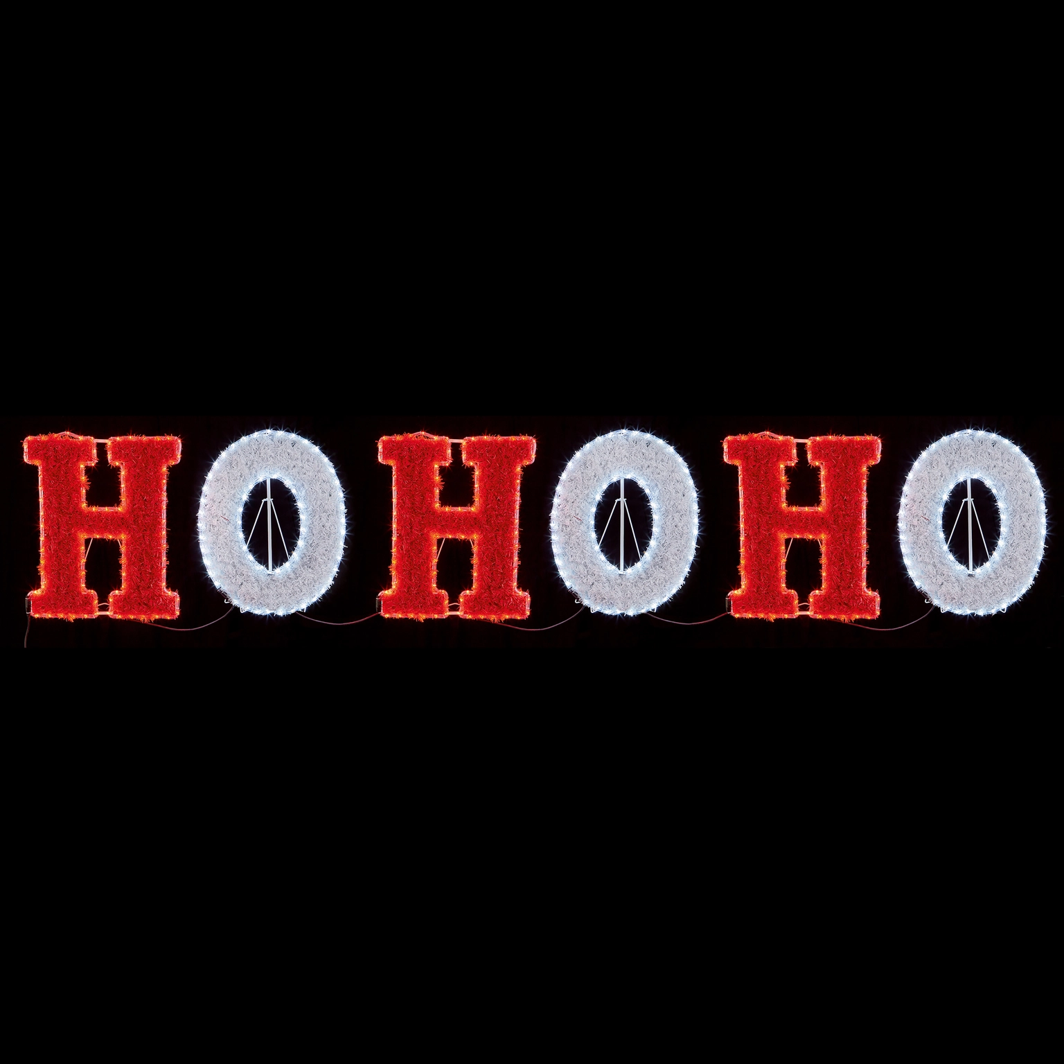 300x60cm Hohoho Tinsel Sign - Hanleys of Cork
