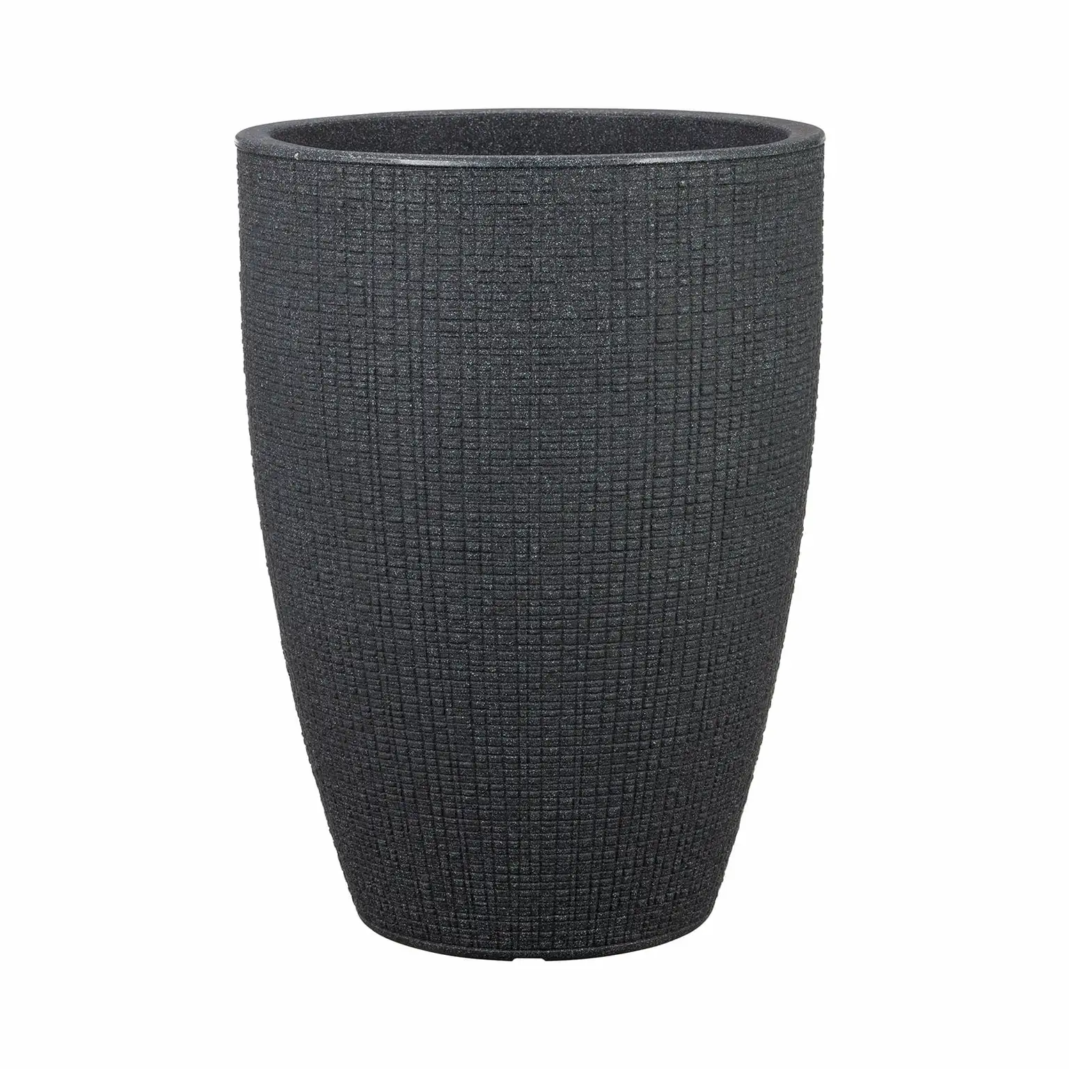 Apta Weben High Planter 29cm Black - Hanleys of Cork