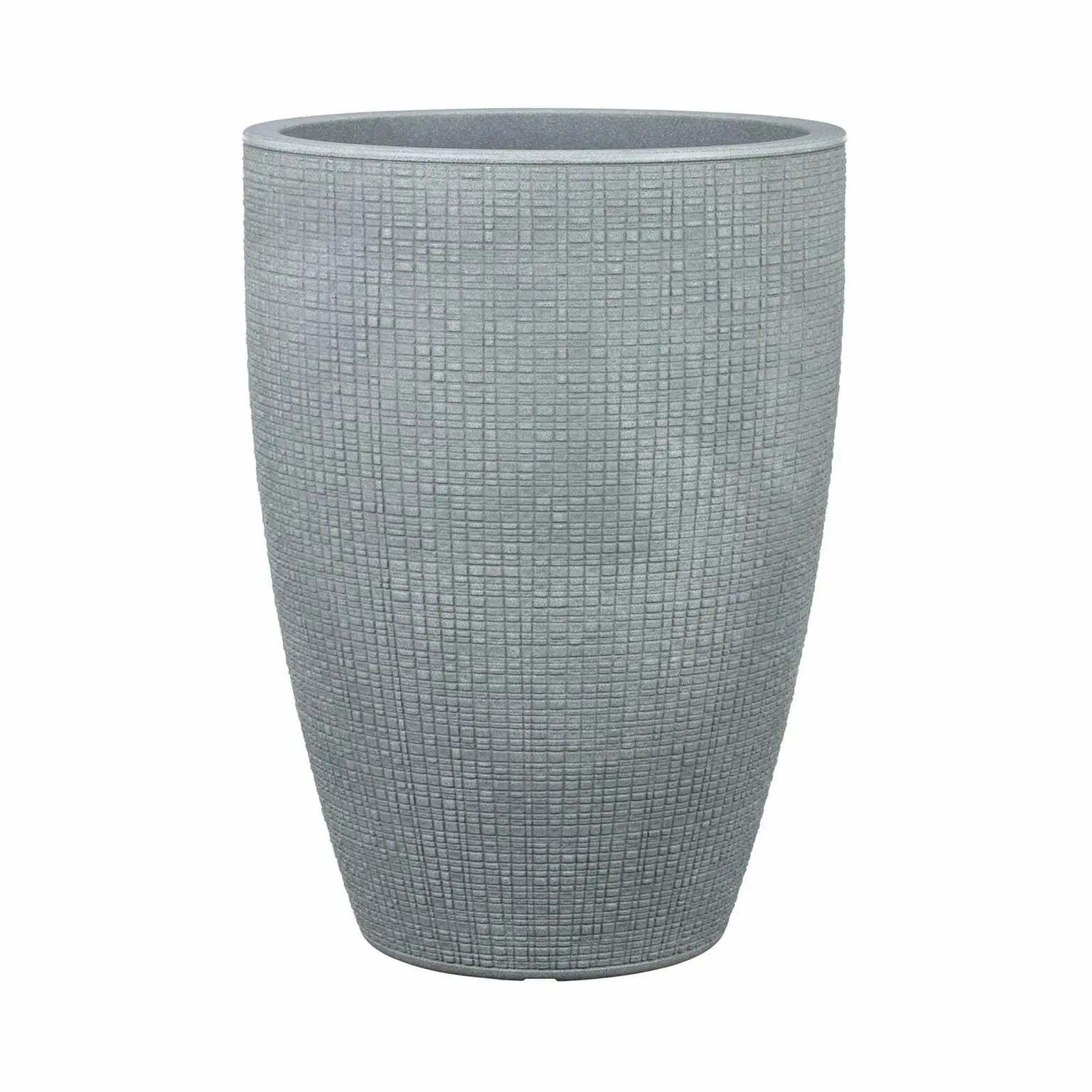 Apta Weben High Planter 39cm Grey - Hanleys of Cork