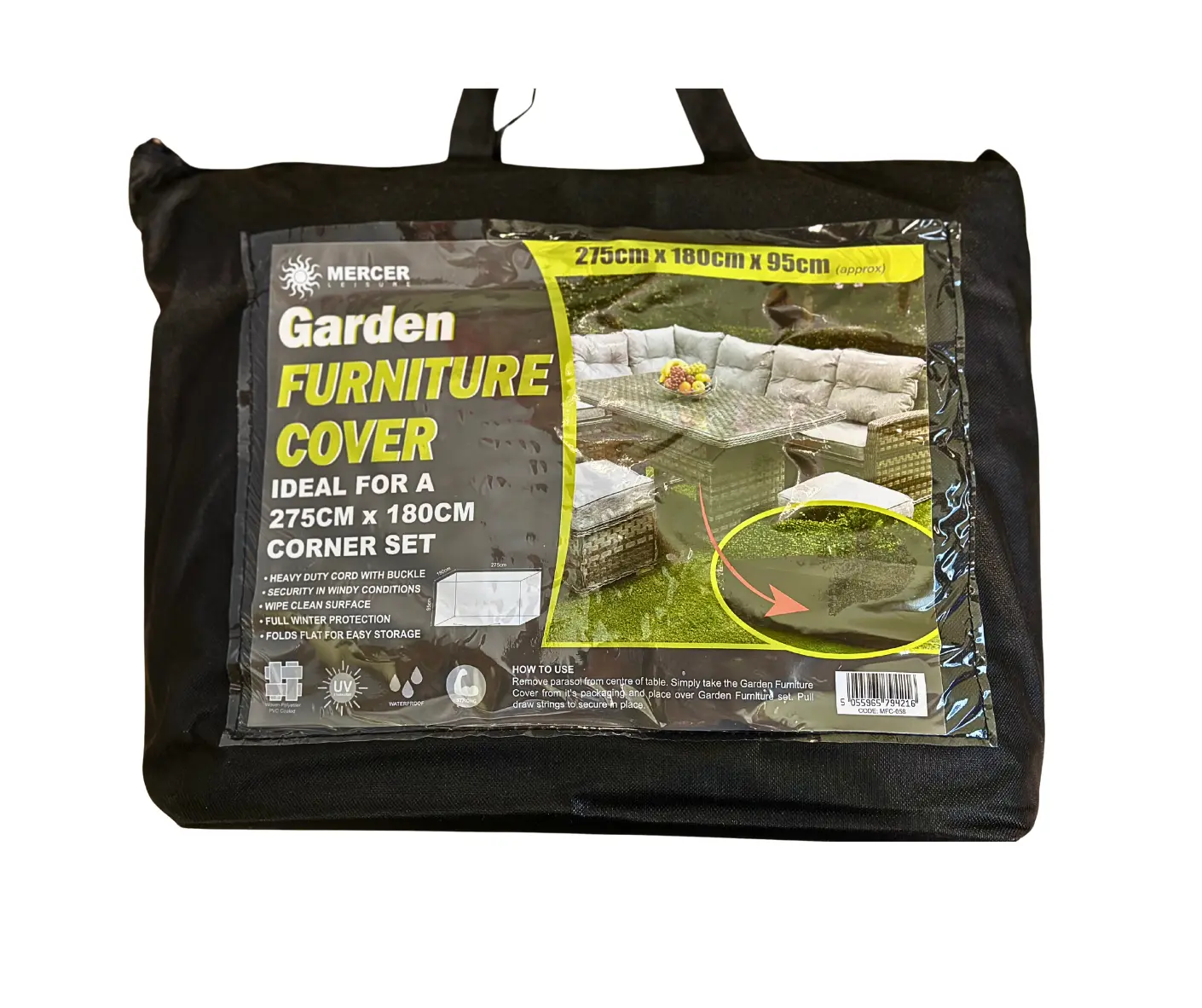 Corner Set Cover 275 cm X 180 cm - Hanleys of Cork