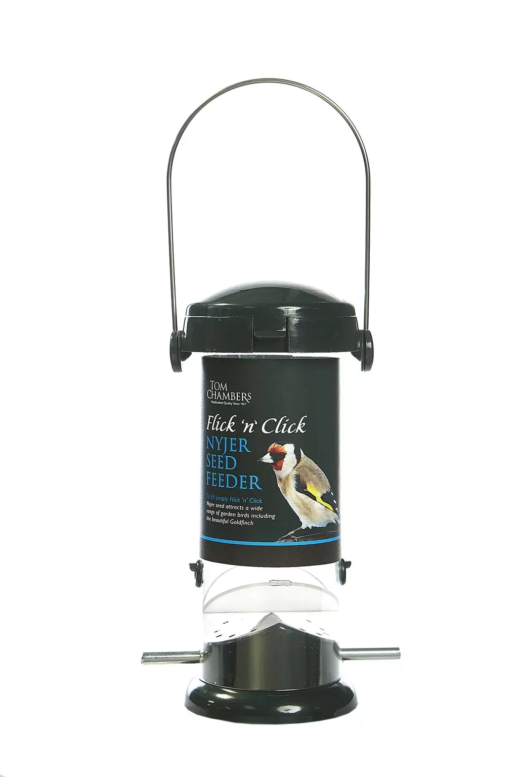 Flick 'N' Click Nyjer Seed Feeder - Hanleys of Cork