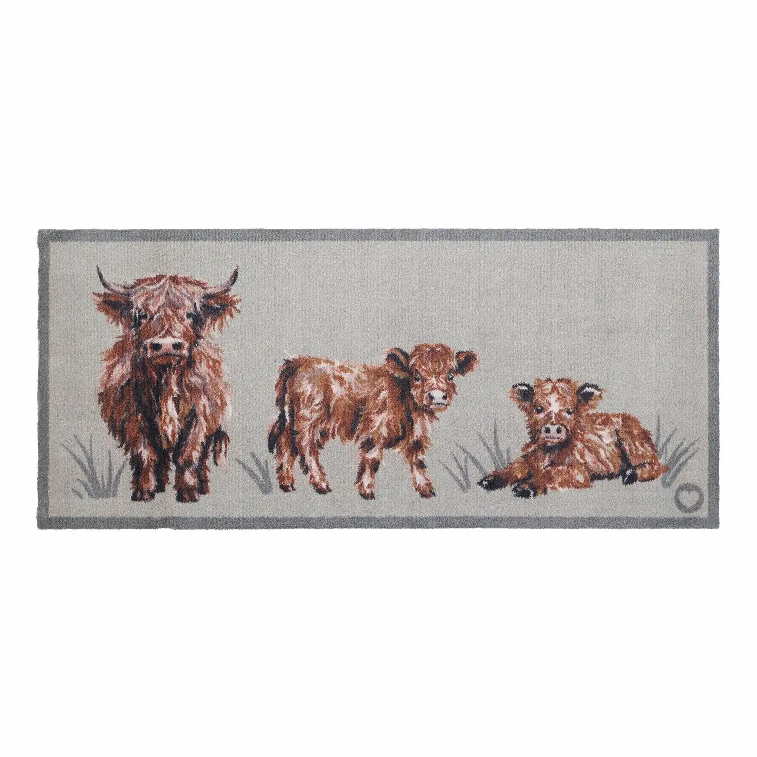 Hug Rug Heritage Highland Cow Runner 65x150 - Hanleys of Cork