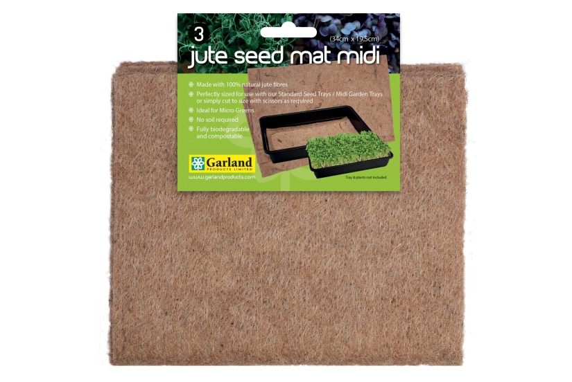 Jute Seed Mat Midi Pk 3 - Hanleys of Cork