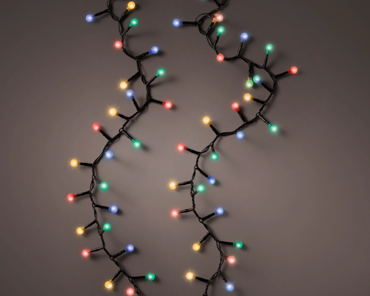 Led Cherry Lights Gb 8 Function Twinkle Effect Outdoor - Hanleys of Cork