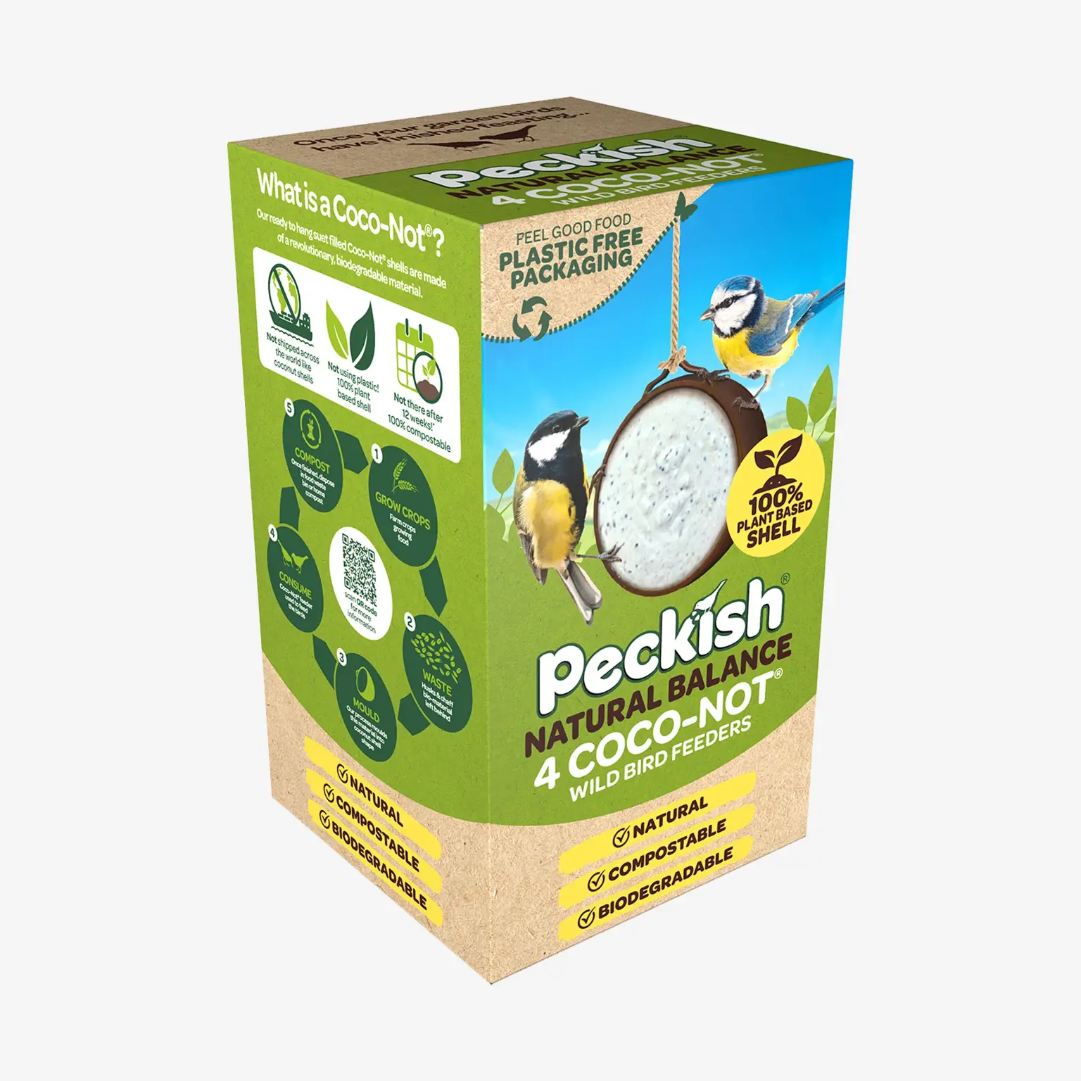 Peckish Natural Balance Coco-Not 4 Pack - Hanleys of Cork
