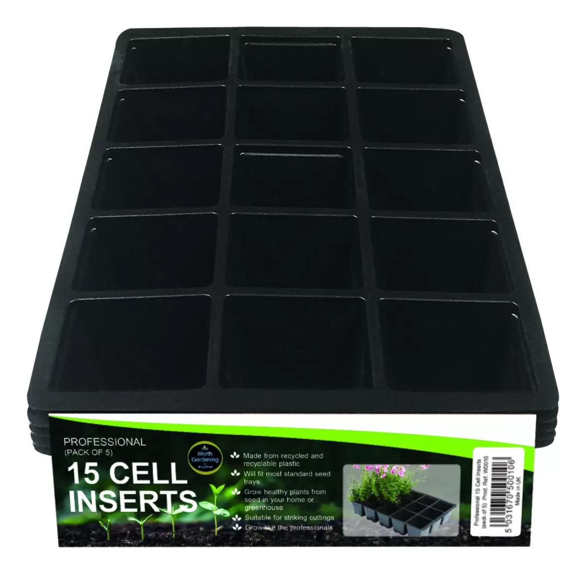 PROFESSIONAL 15 CELL INSERTS (5) - Hanleys of Cork
