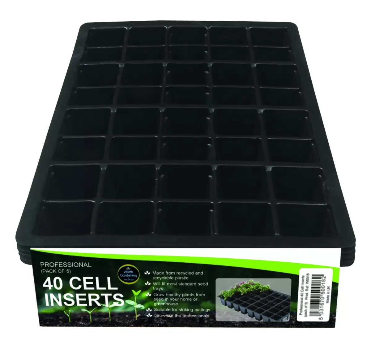 PROFESSIONAL 40 CELL INSERTS (5) - Hanleys of Cork