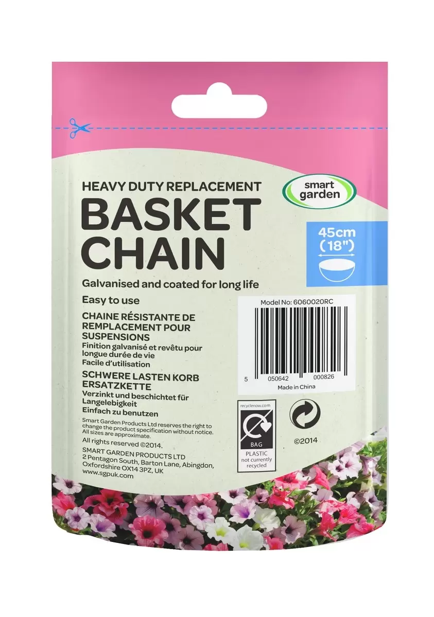 Replacement Basket Chain Heavy Duty 4 Way Chain - Hanleys of Cork